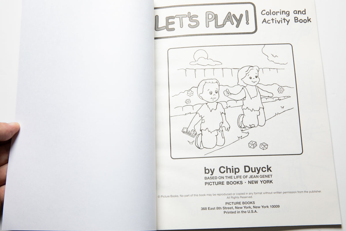 LET'S PLAY! | Coloring and Activity Book – THESE DAYS