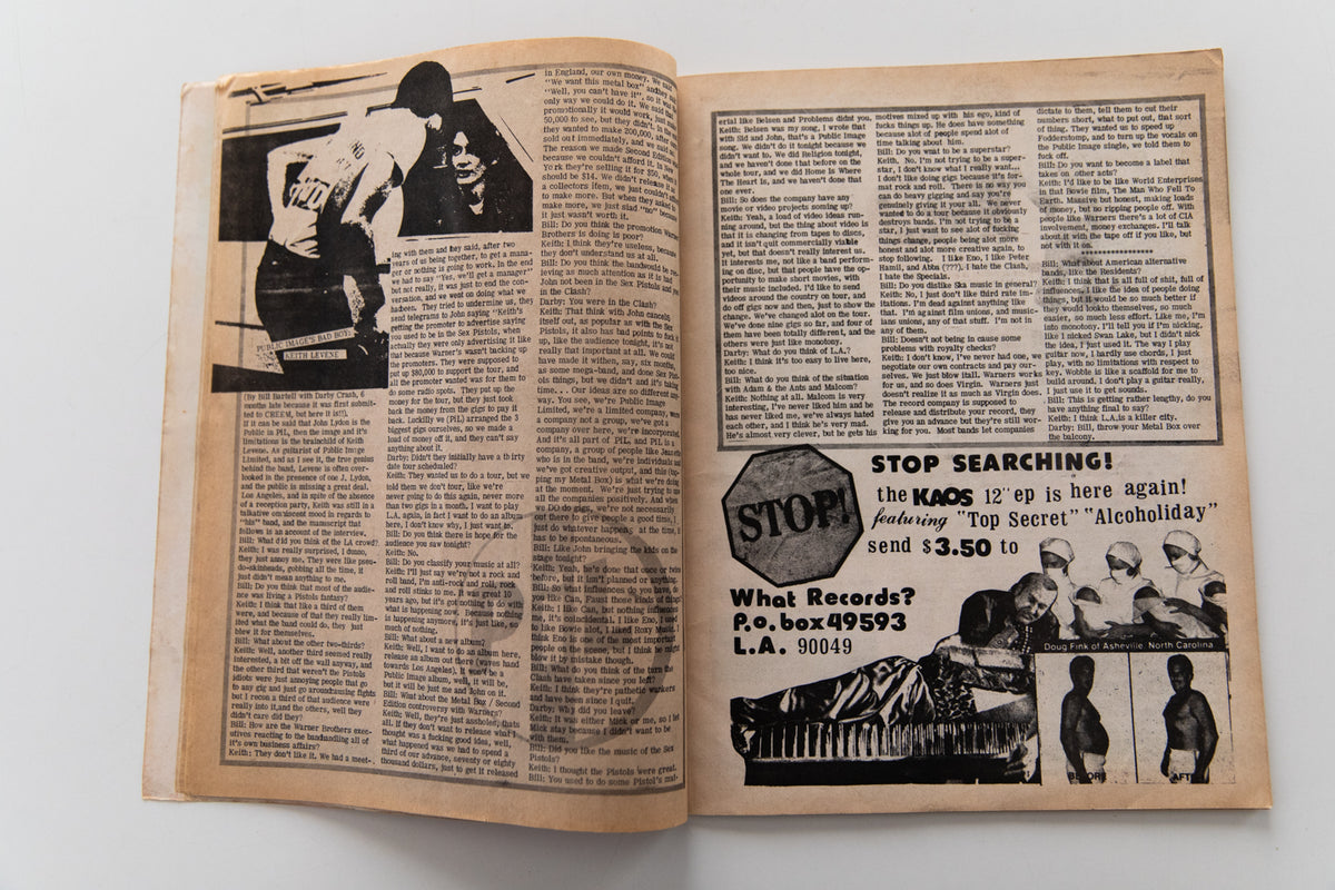 FLIPSIDE FANZINE | No. 27 – THESE DAYS