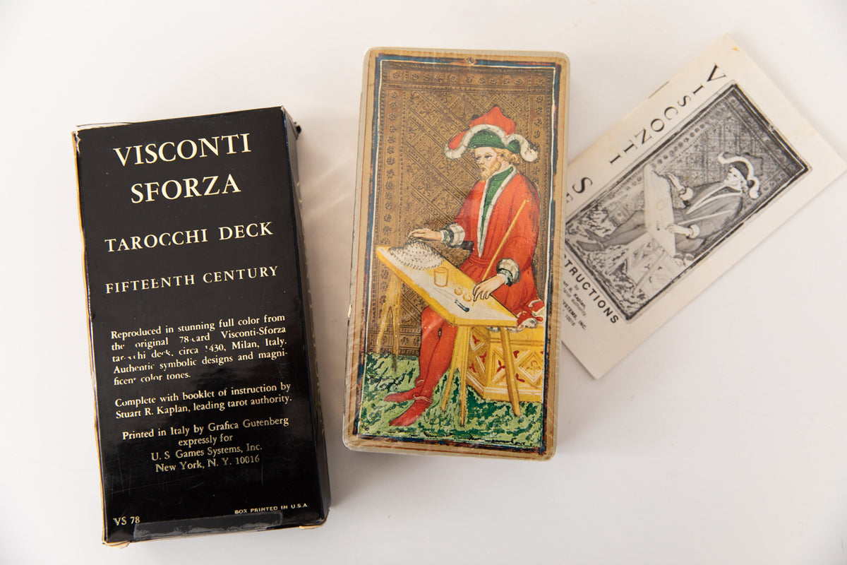 VINTAGE VISCONTI SFORZA | TAROCCHI TAROT DECK – THESE DAYS