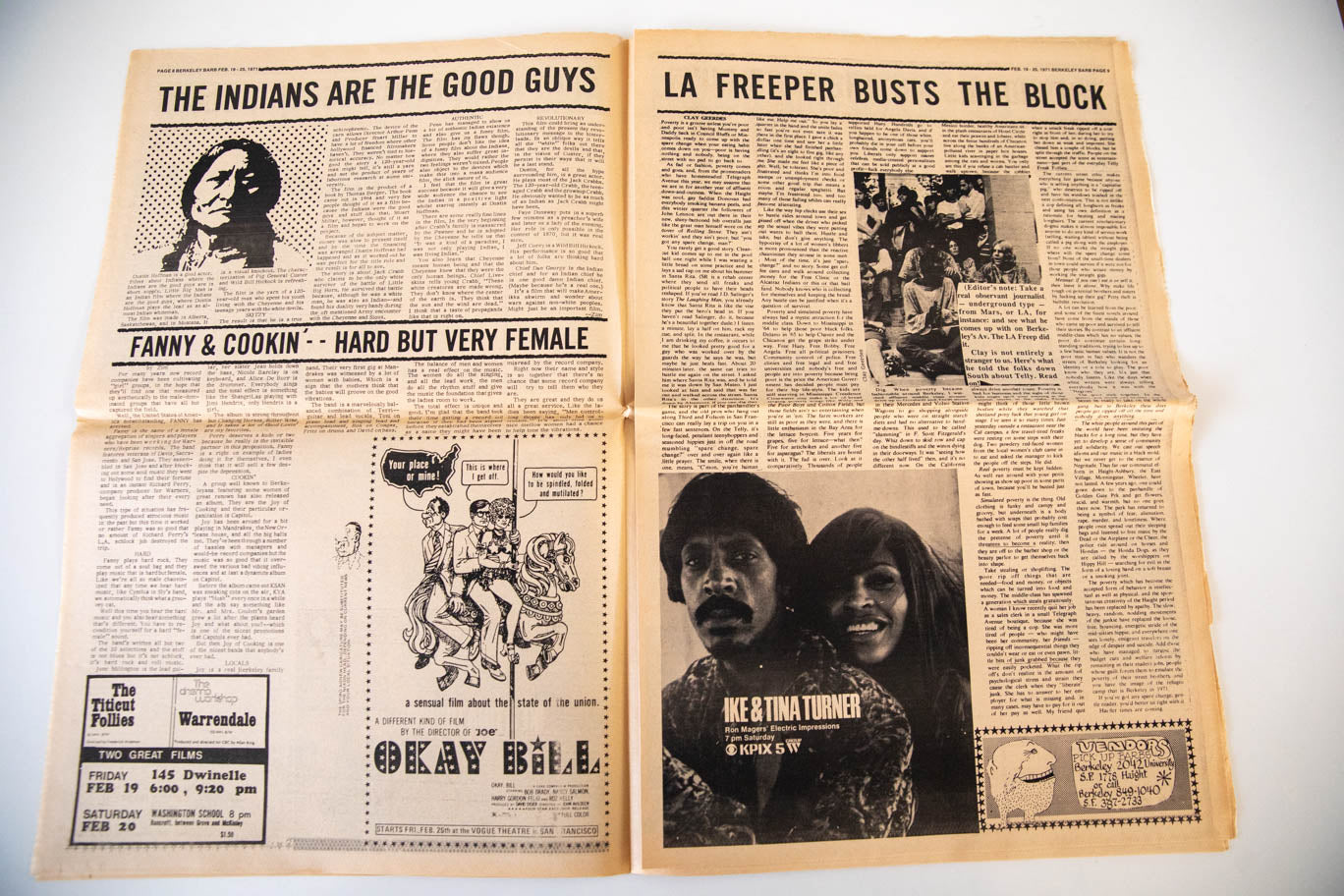 BERKELEY BARB Vol. 12 No. 7 Issue 288 – THESE DAYS