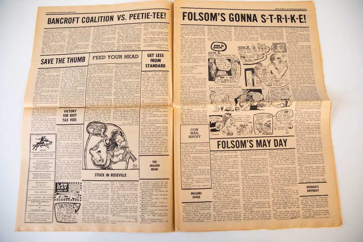 BERKELEY BARB Vol. 12 No. 16 Issue 298 – THESE DAYS