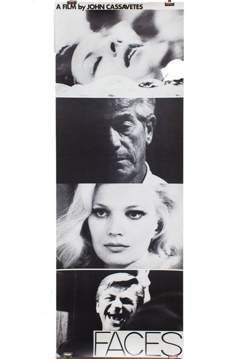 JOHN CASSAVETES | FACES | Vintage Movie Poster – THESE DAYS