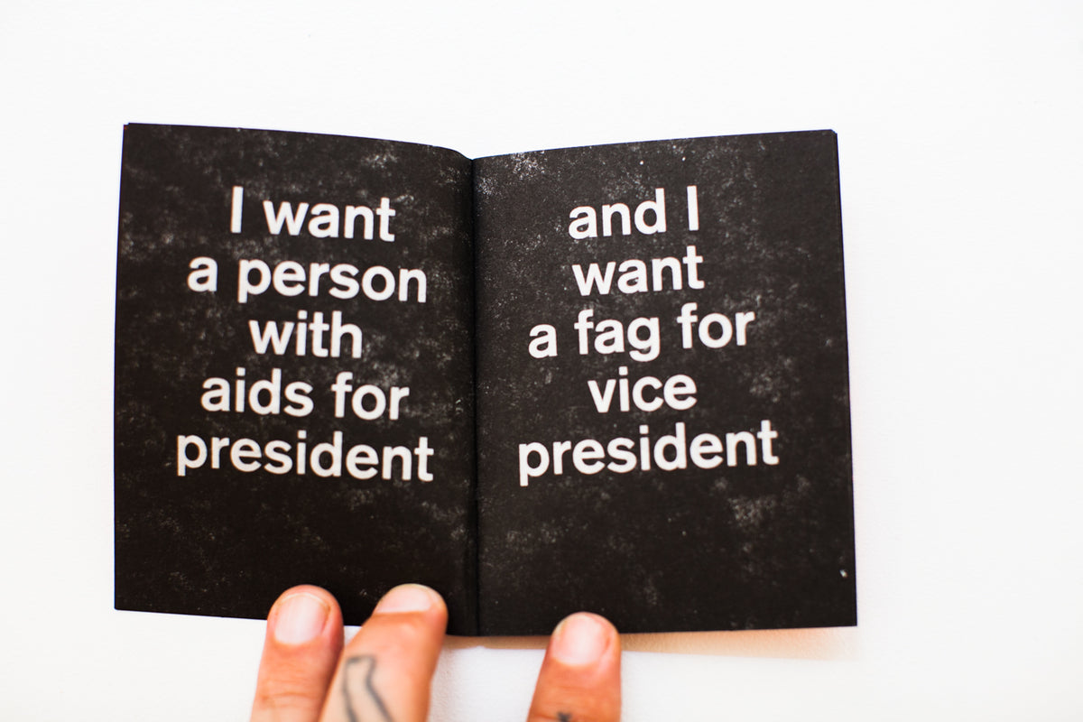 I WANT A PRESIDENT – THESE DAYS