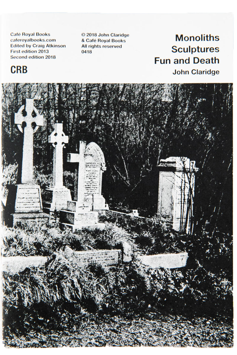 MONOLITHS SCULPTURES FUN AND DEATH – THESE DAYS