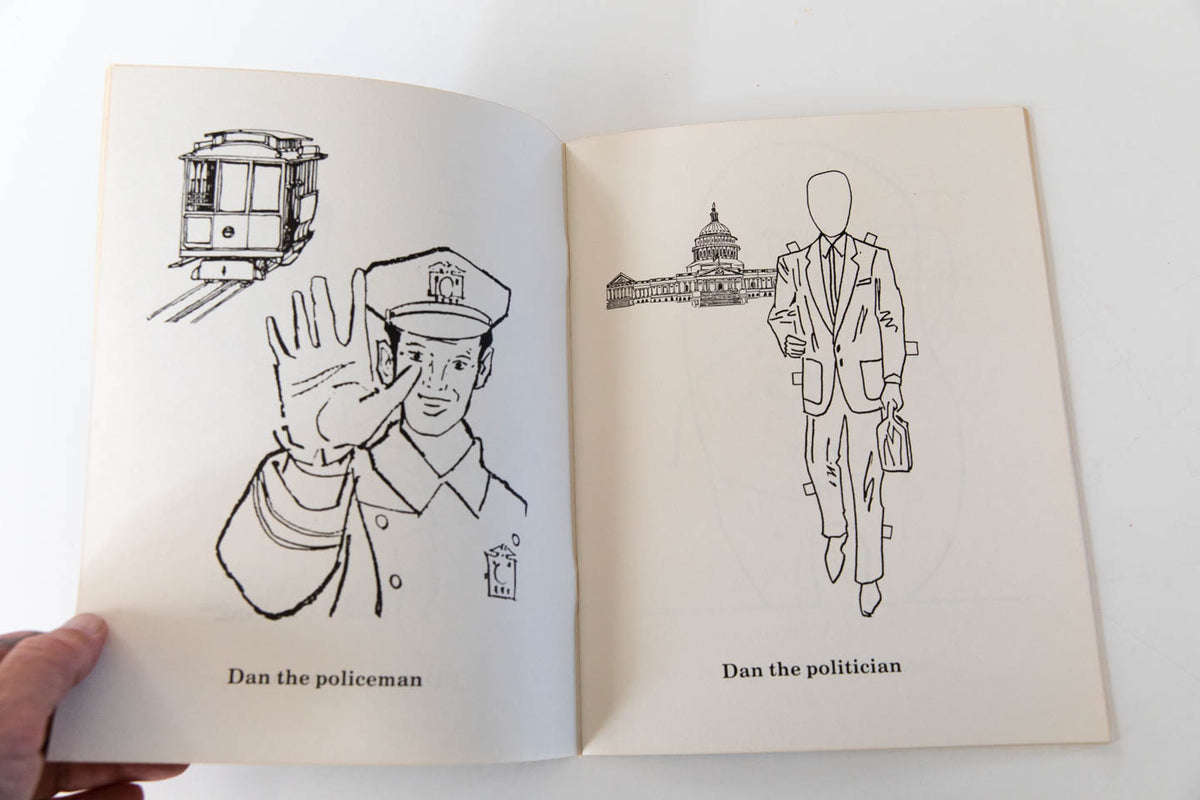 OFFICIAL DAN WHITE SOUVENIR COLORING BOOK – THESE DAYS