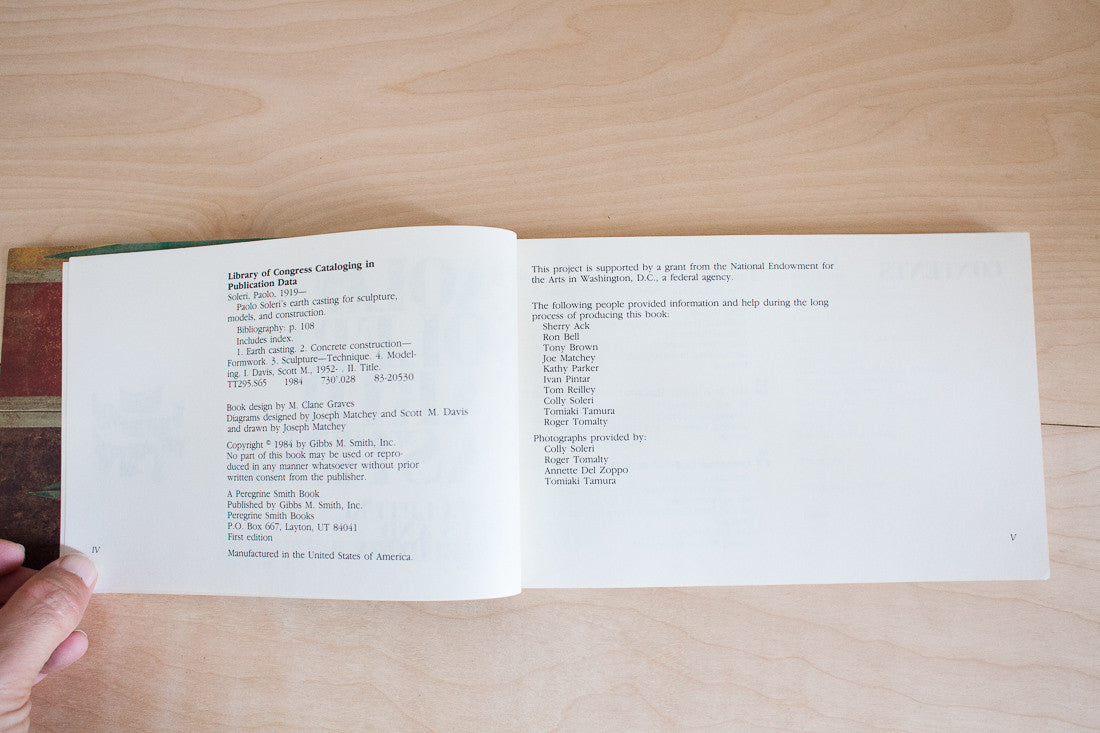 Paolo Soleri's Earth Casting: For Sculpture, Models, and Construction ...