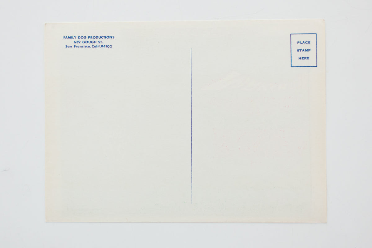 RICK GRIFFIN | BIG BROTHER AND THE HOLDING COMPANY Postcard 02 – THESE DAYS