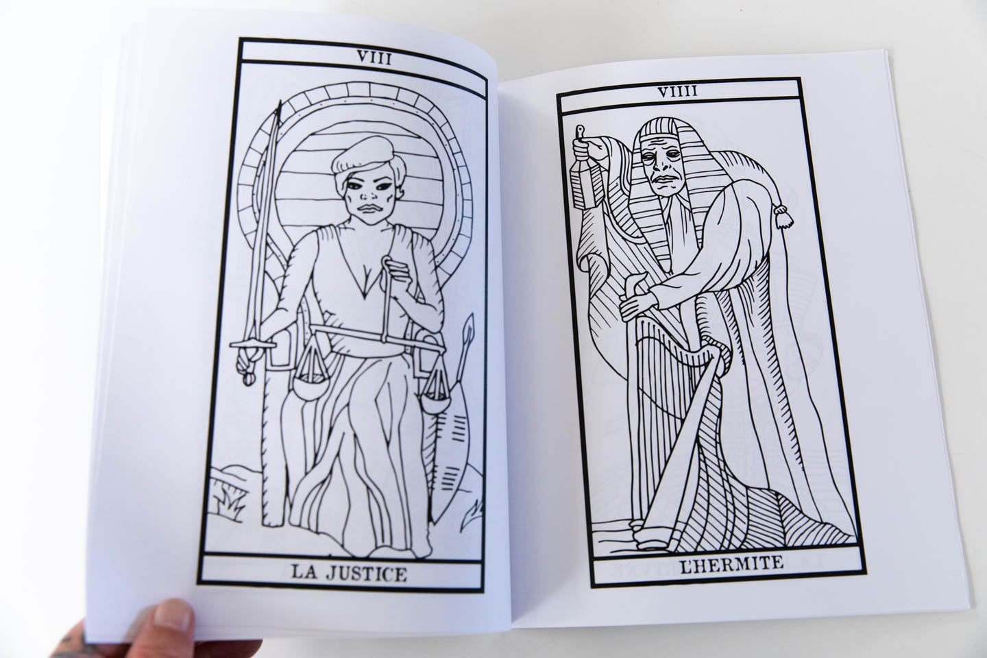 tarot coloring pages free printable
