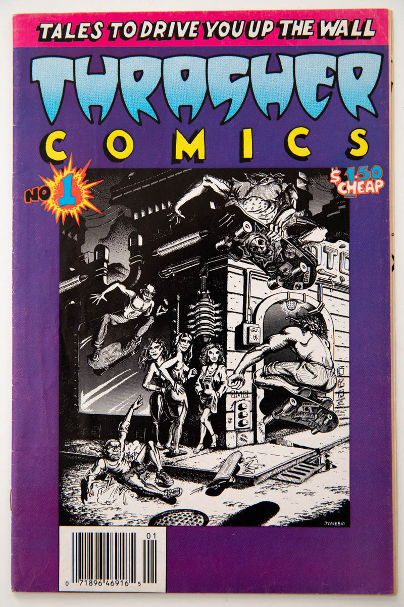 THRASHER COMICS No. 1-9 + ROAD RASH No. 1 – THESE DAYS