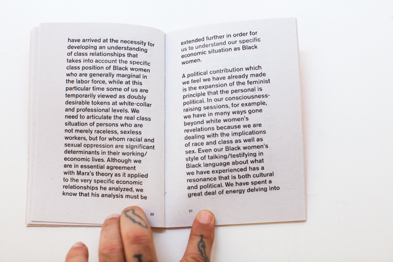 THE COMBAHEE RIVER COLLECTIVE STATEMENT – THESE DAYS