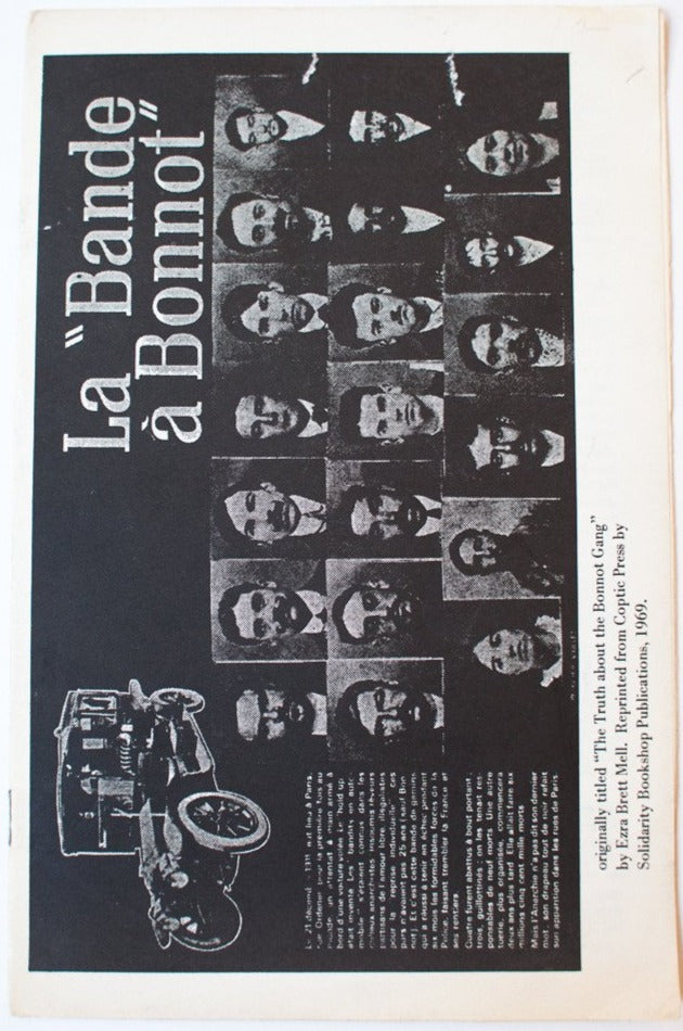 The Truth About The Bonnot Gang – THESE DAYS