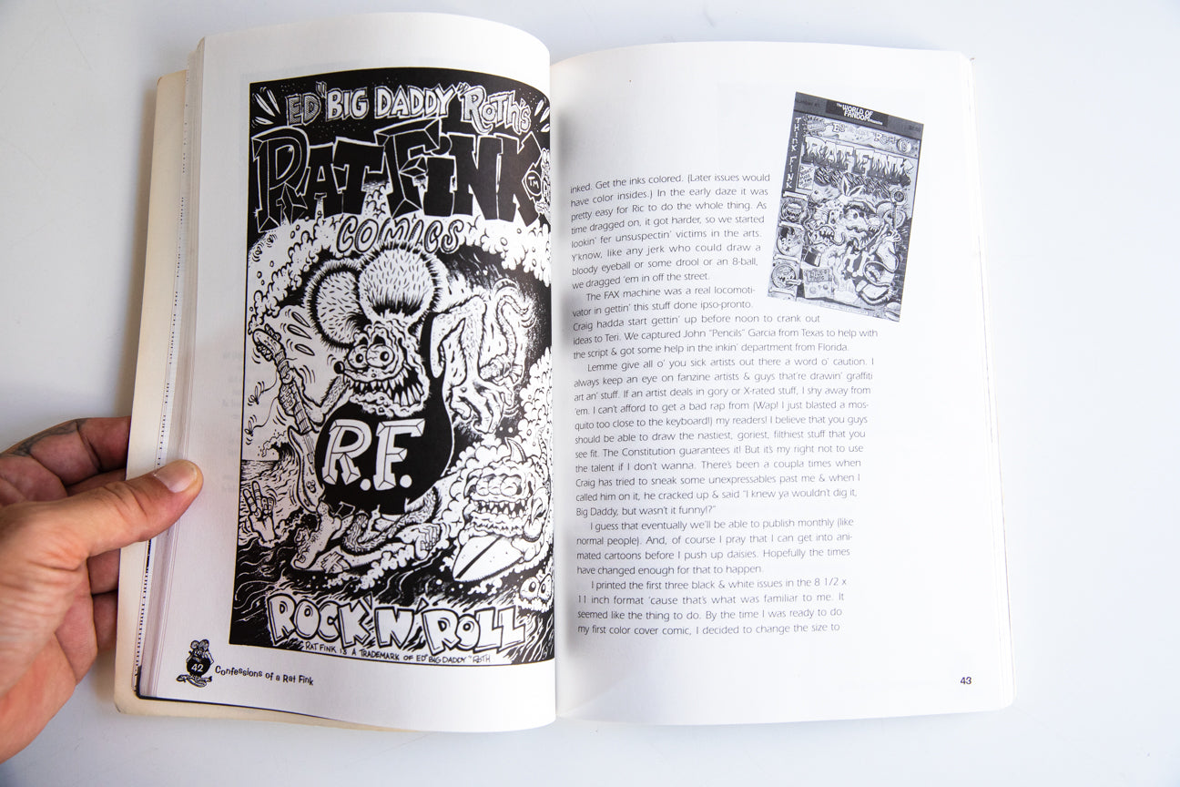 CONFESSIONS OF A RAT FINK | The Life and Times of Ed Big Daddy Roth ...